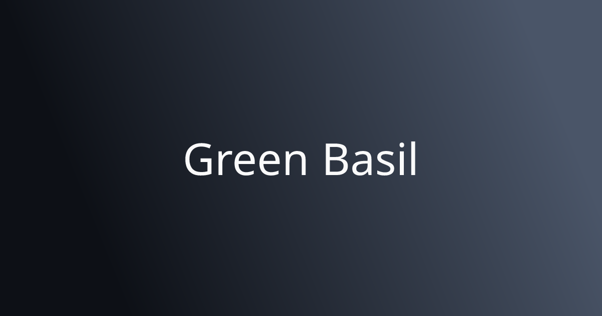 Best Thai in Philadelphia, PA | Green Basil | Menu